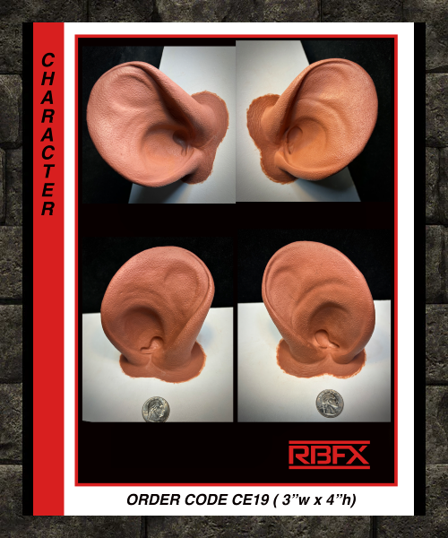 CE19 - MOUSE/RAT/RODENT/ EARS - Foam Latex – Motion Picture F/X Company