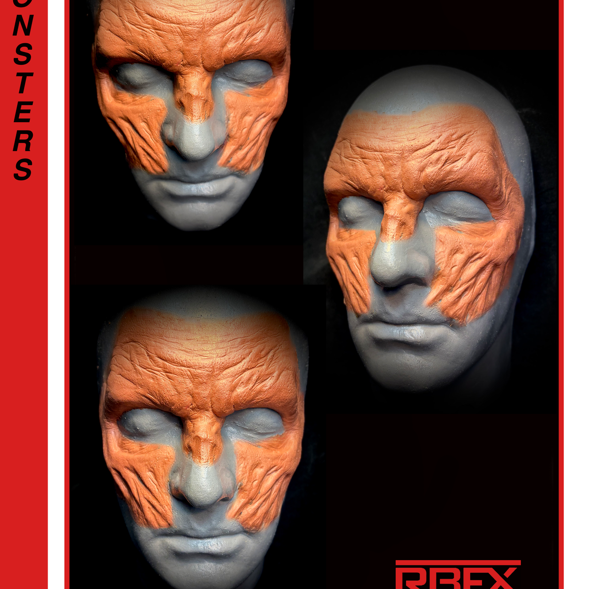 MB43 - Monster Brow (M-L) - Foam Latex – Motion Picture F/X Company
