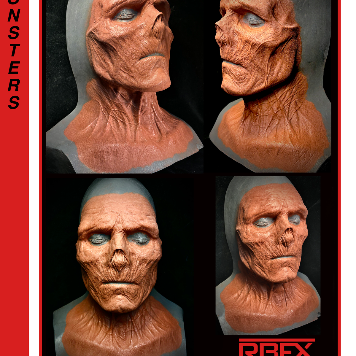 MF193 - ZOMBIE/ CORPSE/Monster - Foam Latex (comes with vacuform ...