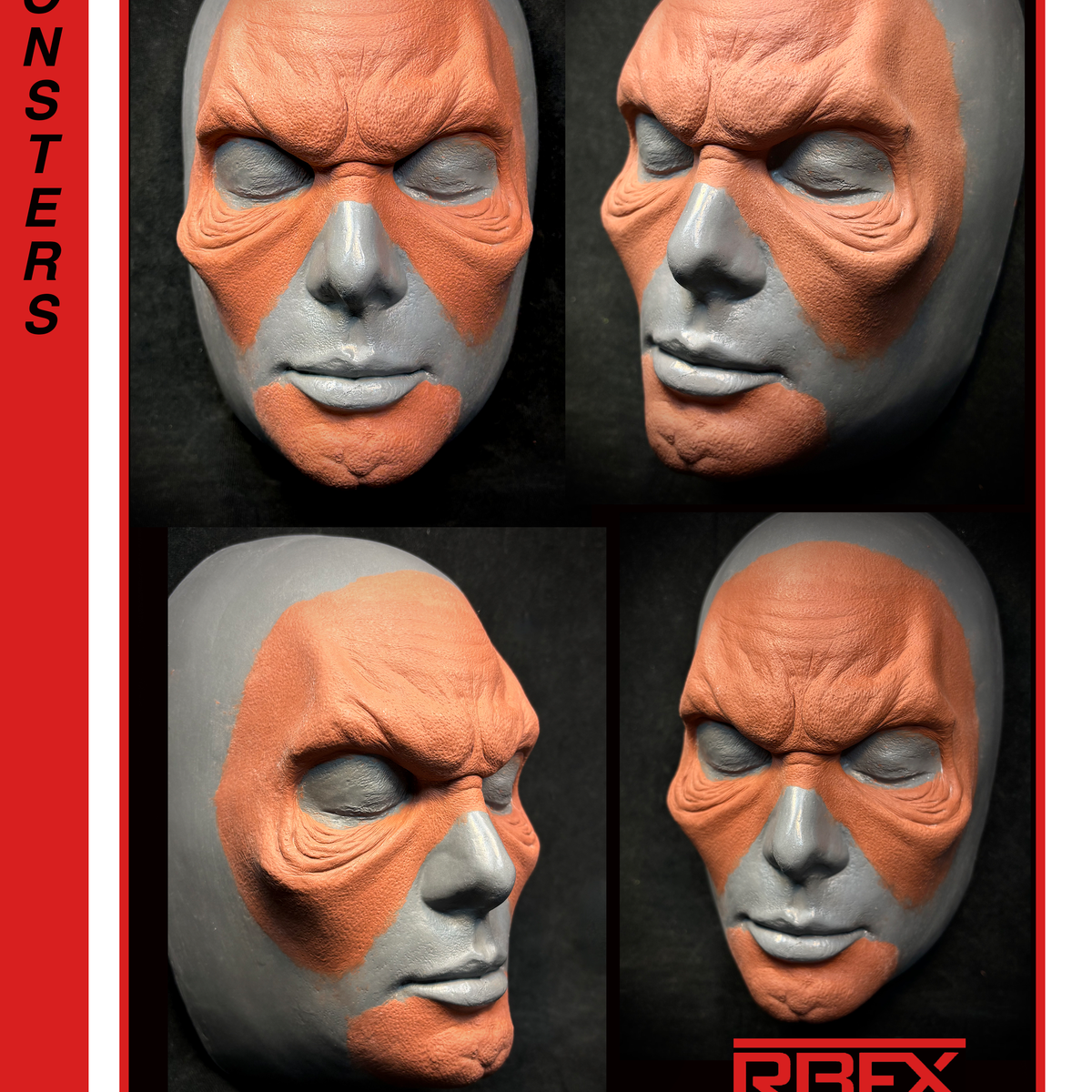 MF216 - ZOMBIE/ ALIEN/ MONSTER/DEMON - Foam Latex – Motion Picture F/X ...