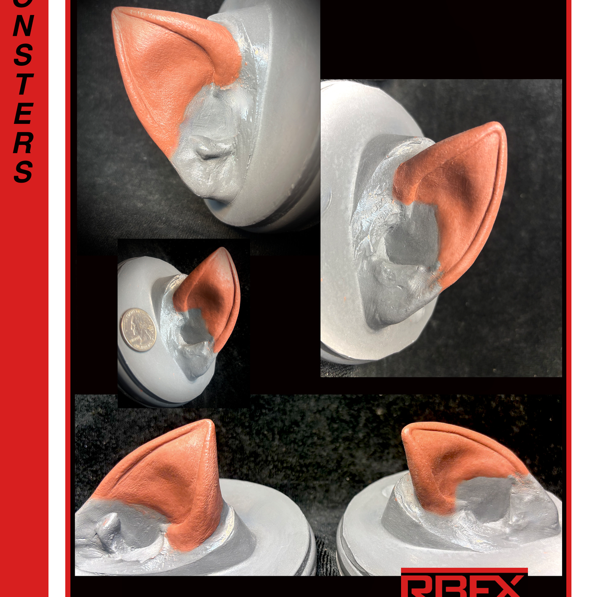 MSE1 - SILICONE ELF/MONSTER/ ALIEN EAR TIPS - silicone – Motion Picture ...