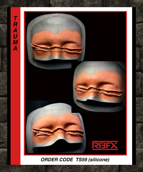 TS59 -Silicone Slit Eyes/Gash - Silicone – Motion Picture F/X Company