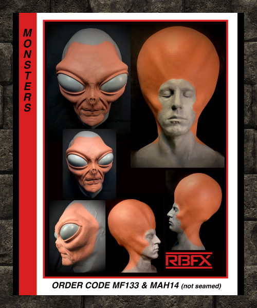 MF133 & MAH14 - ALIEN - Foam Latex (NOT SEAMED/ IN - STORE PICK UP ONLY ...