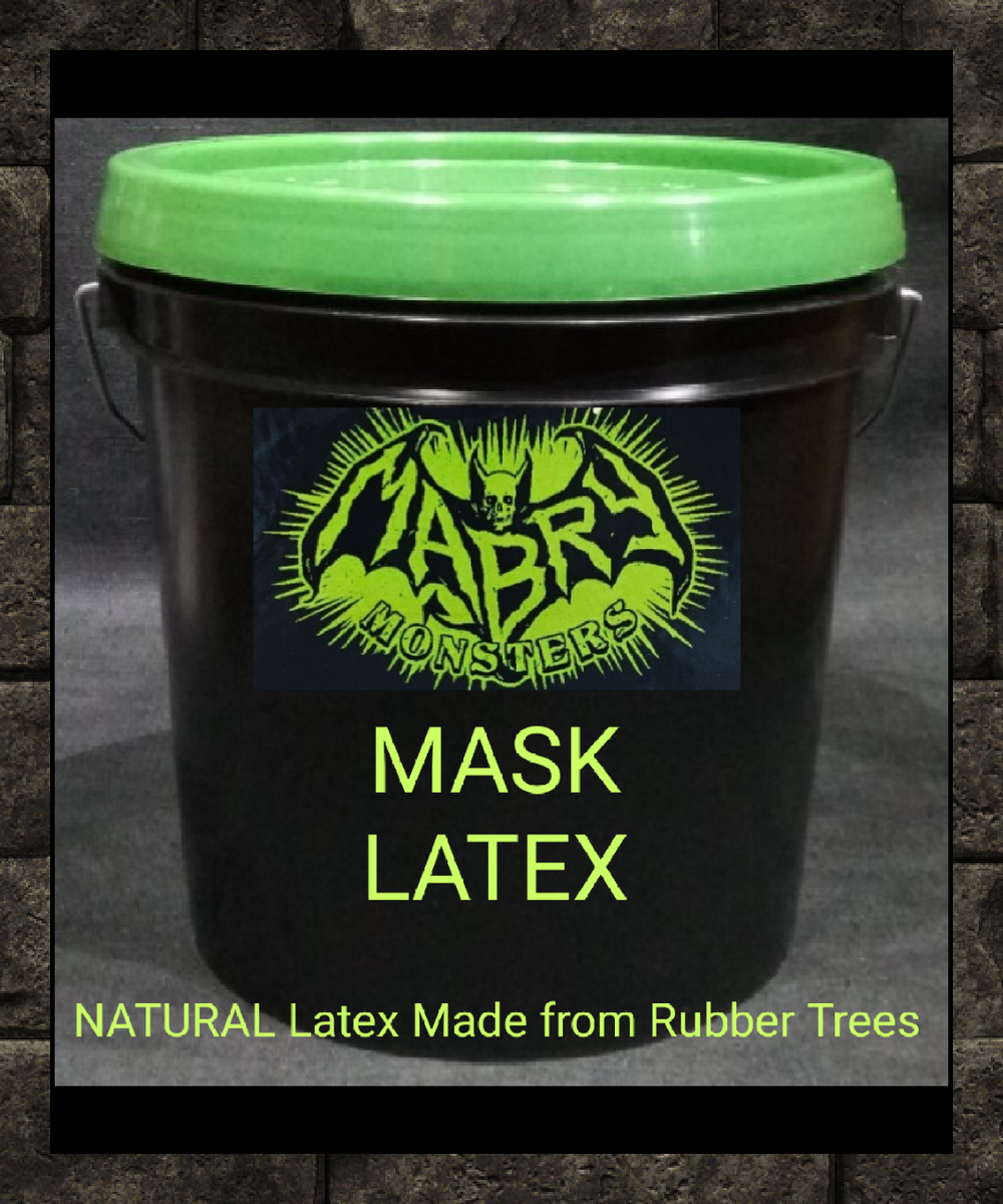 MABRY MONSTERS MASK LATEX - Slip Cast Latex Gallon – Motion Picture F/X ...